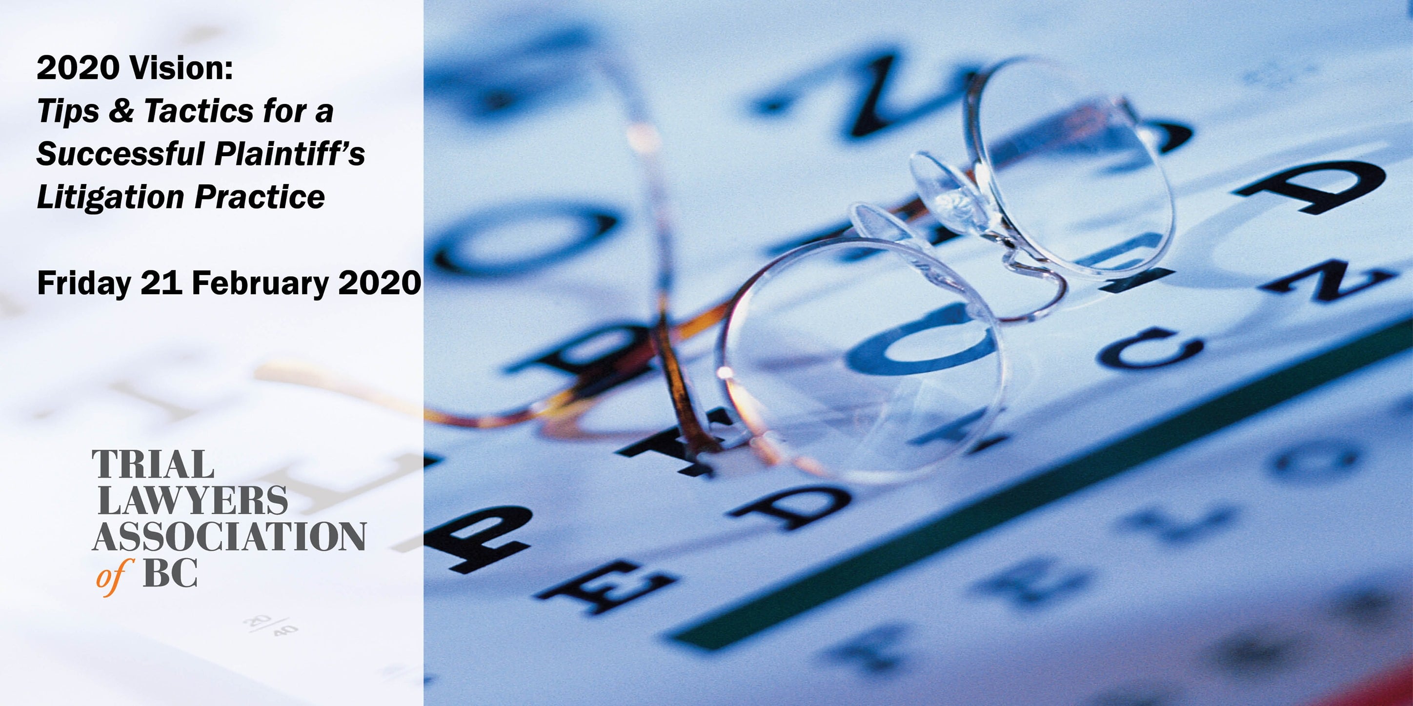 MEA sponsors TLABC Seminar: 2020 Vision - MEA Forensic