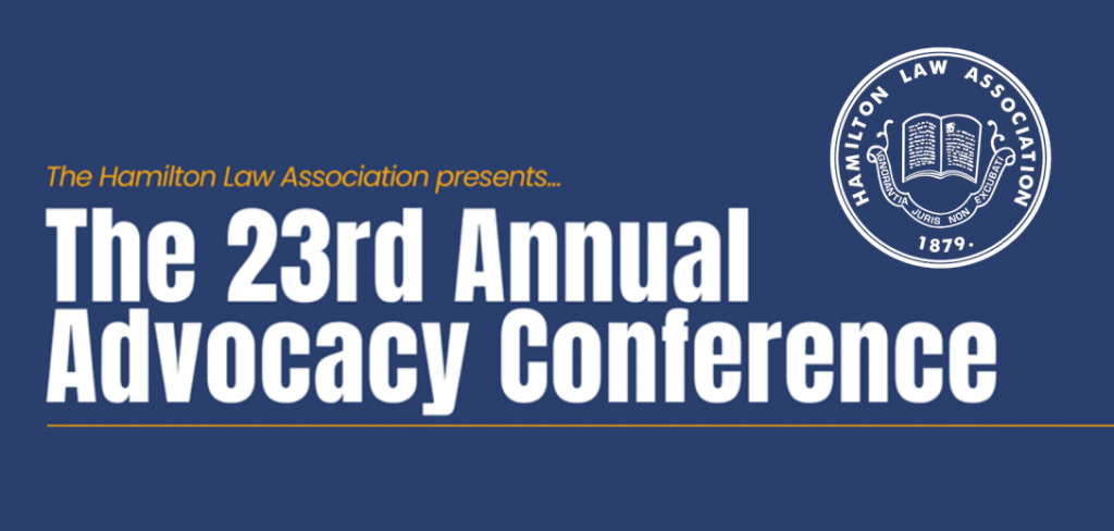 Tom and Jahvanna attend the Hamilton Law Association Annual Advocacy ...